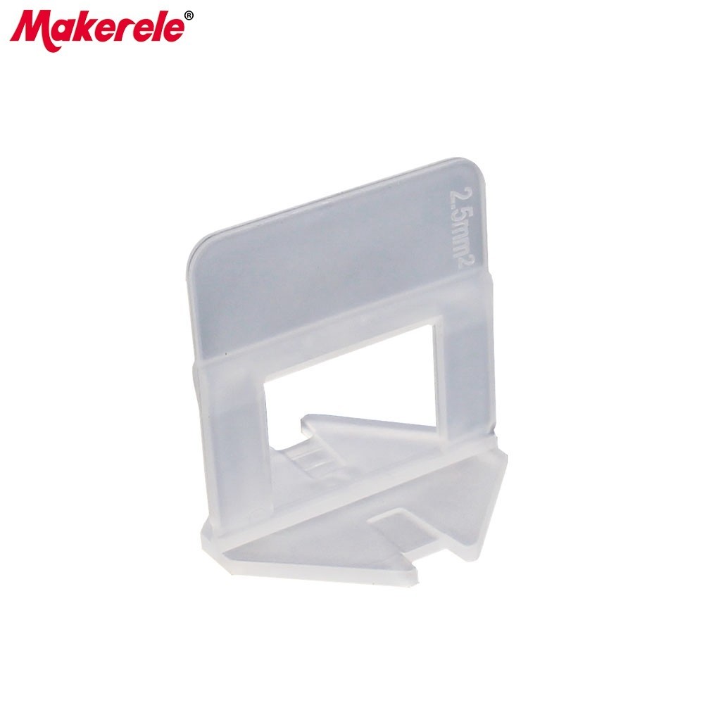 100pcs Tile Leveling System Clips Kit Wall Floor Tile Spacer Tiling ...