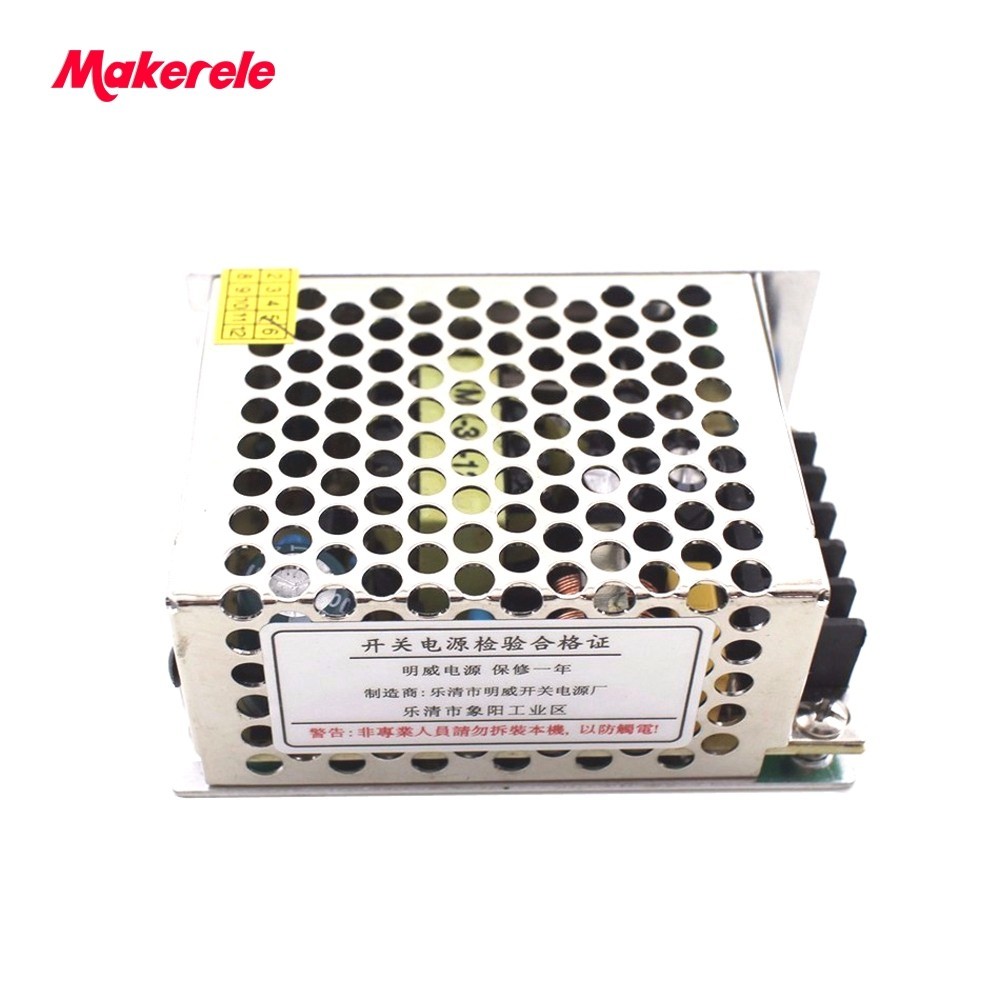 35W Power Supplies MS-35-12 110V 220V AC To 12V DC 3A Small Volume ...