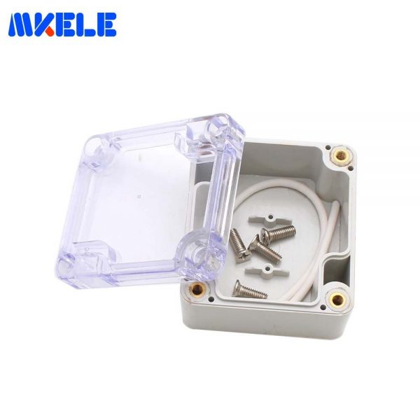 M1 Small Waterproof Transparent Junction Boxes Outdoor Electrical ...