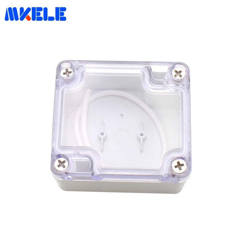 M1 Small Waterproof Transparent Junction Boxes Outdoor Electrical ...