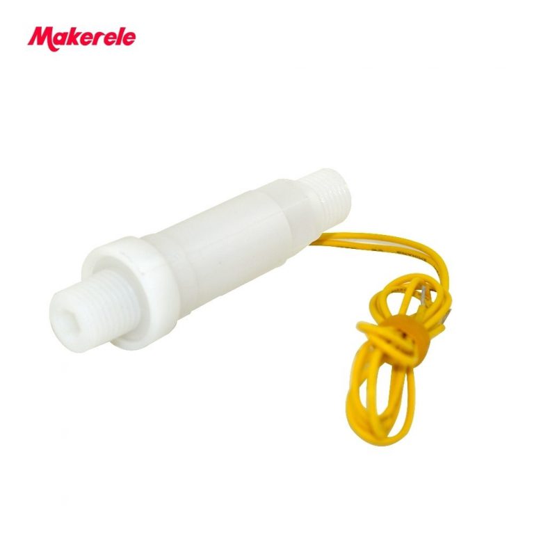Magnetic Plastic Flow Sensor MK-PFS1 Plastic Water Flow Switch White ...