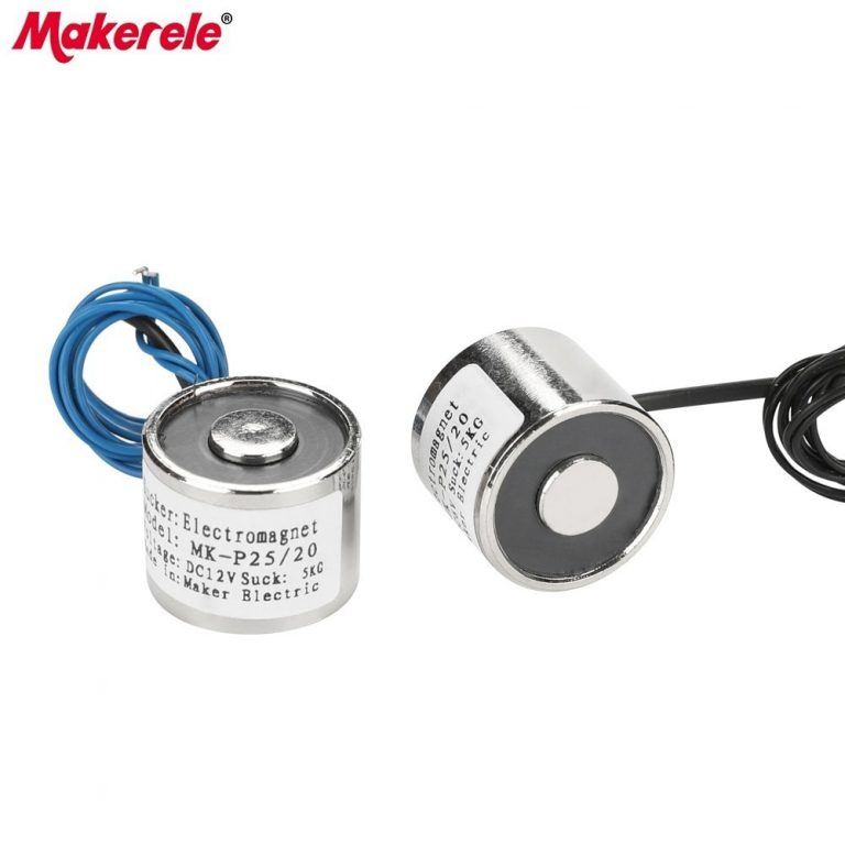 MK10/25 Micro Electromagnet Holding Electric Magnet Lifting 0.5KG/5N ...