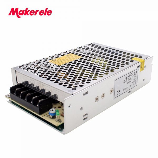 single output 24VDC switching power supply capable and stable 110 ...